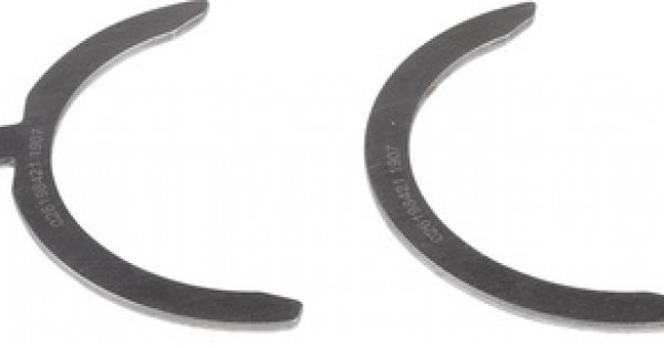 Thrust washer for crankshaft, pair