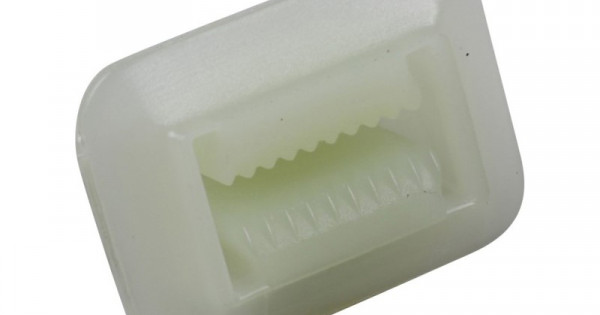 Insert nut at cover for lock carrier, rear