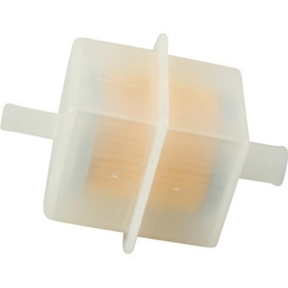 Fuel filter, square, plastic